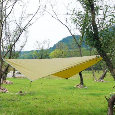 China ODM Beach Sunshade Canopy Sail Portable Awning For Camping 210T Polyester for sale