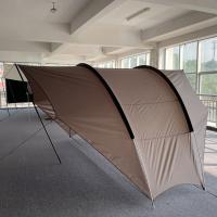 China Lightweight 16 x 16 Outdoor Shade Tent Square Sun Shade Eggshell Canopy for sale