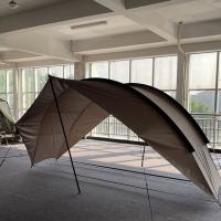 China Lightweight 16 x 16 Outdoor Shade Tent Square Sun Shade Eggshell Canopy for sale