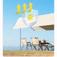 China Picnic Camping Outdoor Shade Tent Canopy Sunshade Awning Rainproof For Beach for sale