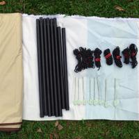China Butterfly Portable Canopy Tent Sunshade Outdoor Vinyl Camping Windproof Waterproof for sale