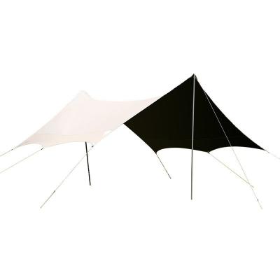 China Oxford Cloth Lightweight Camping Sun Canopy Beach Sunscreen Tent OEM for sale