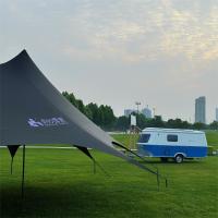 China 900D Oxford Camping Sun Canopy Lightweight Beach Tent Water Resistance for sale