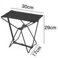 China Stainless Steel Outdoor Folding Maza Chair Collapsible Stool Camping Portable 1kg for sale