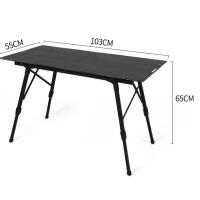 China Aluminum Tactical Lightweight Camping Table 200 Lbs For Outdoor Cooking Dining for sale