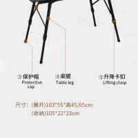 China Aluminum Tactical Lightweight Camping Table 200 Lbs For Outdoor Cooking Dining for sale