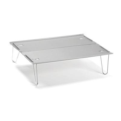 China Rectangular Fold Away Picnic Tables Camping Aluminum Folding Table Ultralight for sale