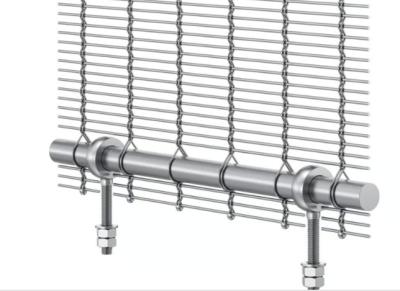 China Round bar with eyebolts For cable mesh With the slide-in round bar + eyebolt fixing system, weft wires are removed from the metal mesh and replaced by a load-distributing round bar. Eyebolts are used for sale