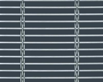 China GKD FUTURA 3110 Material: Stainless steel  Cable group:3X diameter 2.75mm Weft wire: diameter 4mm Pitch cable group:110mm Weft wire pitch:14.5mm Thickness 10mm for sale