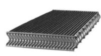China tower drift eliminator fill civil tower Slope sheet Anti-Splashing Packe Hoeycomb D/E Cooling Tower Fill- Splash Fill Counter flow cooling tower film fill Cross flow cooling tower film fill for sale