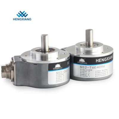 China Solid Shaft 8mm S52 Heavy Duty Encoder External Diameter 51mm for sale