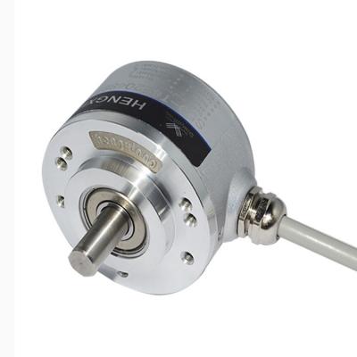 China 1024 Resolution S50 Optical Shaft Encoder , Solid Shaft Encoder 8mm D - Type for sale