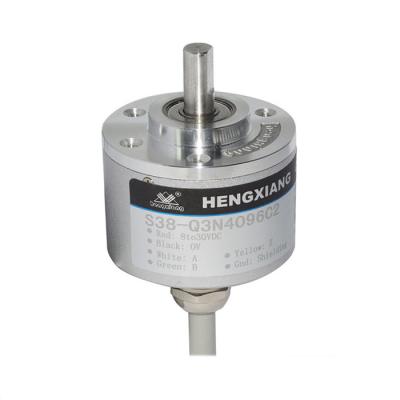 China 13mm Shaft Length Incremental Optical Encoder Thickness 28mm Line Driver7272 Output for sale