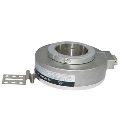 China IP50 High Resolution Optical Encoder , 24000 Pulse Through Hole Encoder for sale