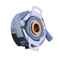 China Solid Cone Shaft Hall Rotary Encoder KN 40 Taper Shaft 10mm 20000 Pulse Line Driver for sale