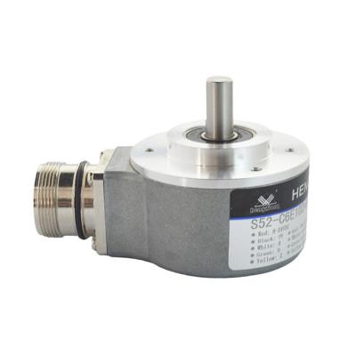 China Thickness 29mm S52 Heavy Duty Encoder , ABZUVW Phase High Speed Rotary Encoder IP66 for sale