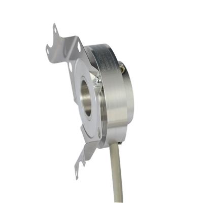 China Large Aperture 22mm Hollow Shaft Incremental Encoders K58 Thickness 24mm for sale