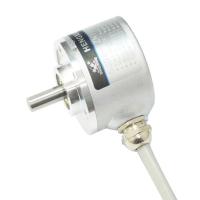 China Mini Size Single Turn Absolute Encoder IP65 External Diameter 38mm Solid Shaft 6mm for sale
