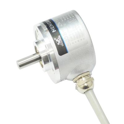 China Mini Size Single Turn Absolute Encoder IP65 External Diameter 38mm Solid Shaft 6mm for sale