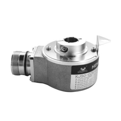 China 1024 Ppr 10 Bit Absolute Optical Rotary Encoder Through Hole 8mm NPN Output for sale