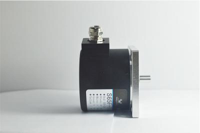 China Textile Industry Universal Hollow Shaft Rotary Encoder 2048 Resolution With Flange for sale