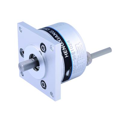 China Photoelectric Incremental Flange Encoder , 2048 Pulse Encoder S50F With Axial Cable for sale
