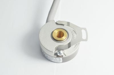 China Ultra Thin 18mm Quadrature Servo Motor Rotary Encoder KN35 Taper Hole Shaft 7mm for sale