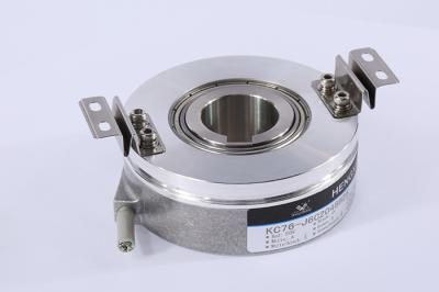 China KC76 Through Hole Encoder 3000 Counts Per Resolution 350g Hollow Shaft 25mm With Keyway for sale