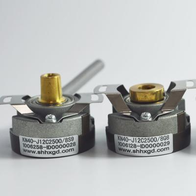 China ABZ Phase Incremental Type Encoder KN40 NPN Signal Line Driver Output for sale
