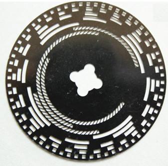 China 0.1 - 2.0mm Thickness Precision Rotary Encoder Disc For Auto Industry for sale