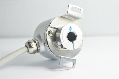China 10MΩ IP65 5000RPM OD 38mm Incremental Shaft Encoder for sale