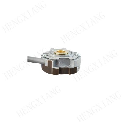 China 5X Interpolation Through Hole Encoder Line Driver Output Servo Motor Encoder for sale