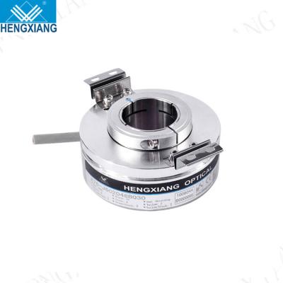 China K76 Through Shaft Incremental Encoder 30mm Radial Cable UVW Signal for sale