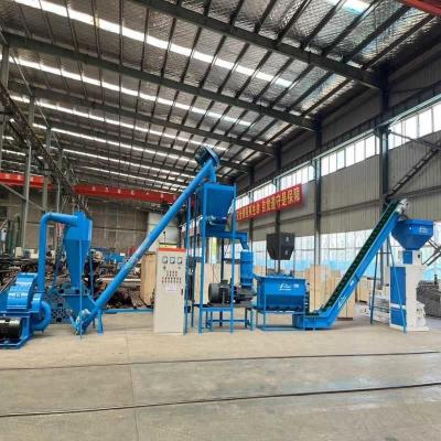 China Biomass Wood Pellet Production Line 0.5-3 t/h Capacity 75-177 kW Industrial Pellet Machine for sale