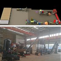 China High Capacity 1-10TPH Biomass Pellet Production Line for Pine Straw Wood Chips Environmentally Friendly for sale