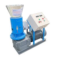 China Flat Die Wood Pellet Granulator Machine 380V with 20-35% Higher Output for Biomass Fuel Production for sale