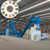 China 1 Ton/Hour Custom Biomass Wood Pellet Production Line with CE Certification and 42 CrMo Molds for sale