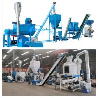 China 1-2t/h CE Certified Animal Feed Pellet Production Line with 800-2200kg/h Capacity for sale
