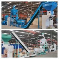 China 600-800kg/h 1t/h Wood Pellet Production Line CE Certified Biomass Pellet Plant for sale