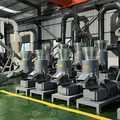 China Customizable 800kg/H Wood Pellet Mill Machine with CE Certification - 380V Power, Wooden Case Packaging for sale