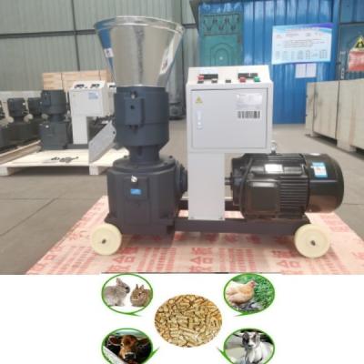 China 500kg/h Animal Feed Pellet Machine with 7.5-30KW Motor for Livestock Cattle Chicken Feed Production for sale
