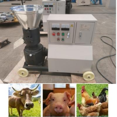 China 80-1000kg Capacity Diesel/Motor Driven Animal Feed Pellet Machine with 3-30KW Power Options for Poultry and Livestock for sale