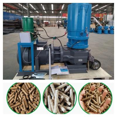 China 500KG/H Flat Die Wood Pellet Mill with 0.8-1.4 g/cm³ Density and 380V Power for Biomass Fuel Production for sale
