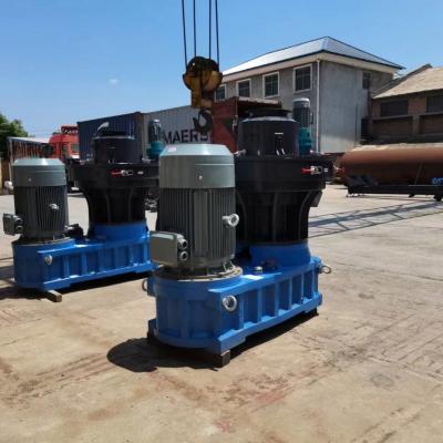 China Ring Die Wood Pellet Machine 1-10 Tons/Hour Capacity with 6mm 8mm 10mm 12mm Mold Options for sale