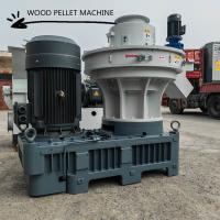 China 132KW Vertical Ring Die Wood Pellet Mill Machine with 2-2.5T/H Capacity and 1450 RPM Speed for sale