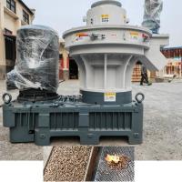 China 6mm 8mm Ring Die Wood Pellet Mill with Auto Lubrication - 1-4 Tons/Hour Capacity, 55-132kW Power for sale