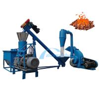 China 300kg/H Wood Stove Pellet Making Machine with 6-12mm Pellet Size and 95% Durability for Home Biomass Production for sale