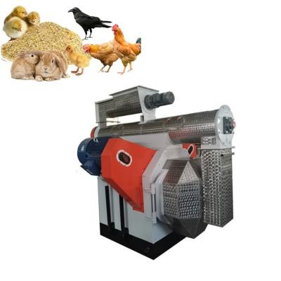China ZLSH Series 1-5 t/h Ring Die Pellet Mill Machine for Animal Feed Production 22-150KW Power for sale