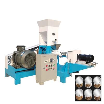 China DGP70 Electric Dry Type Fish Feed Extruder 200-250kg/h Capacity with 6 Interchangeable Molds for sale