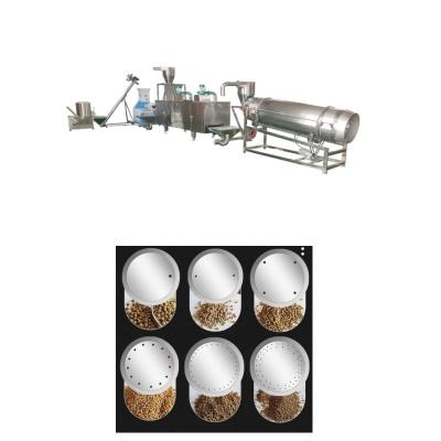 China CE Certified Floating Fish Feed Pellet Production Line with 50-5000kg/h Capacity and 0.6-18mm Pellet Size for sale